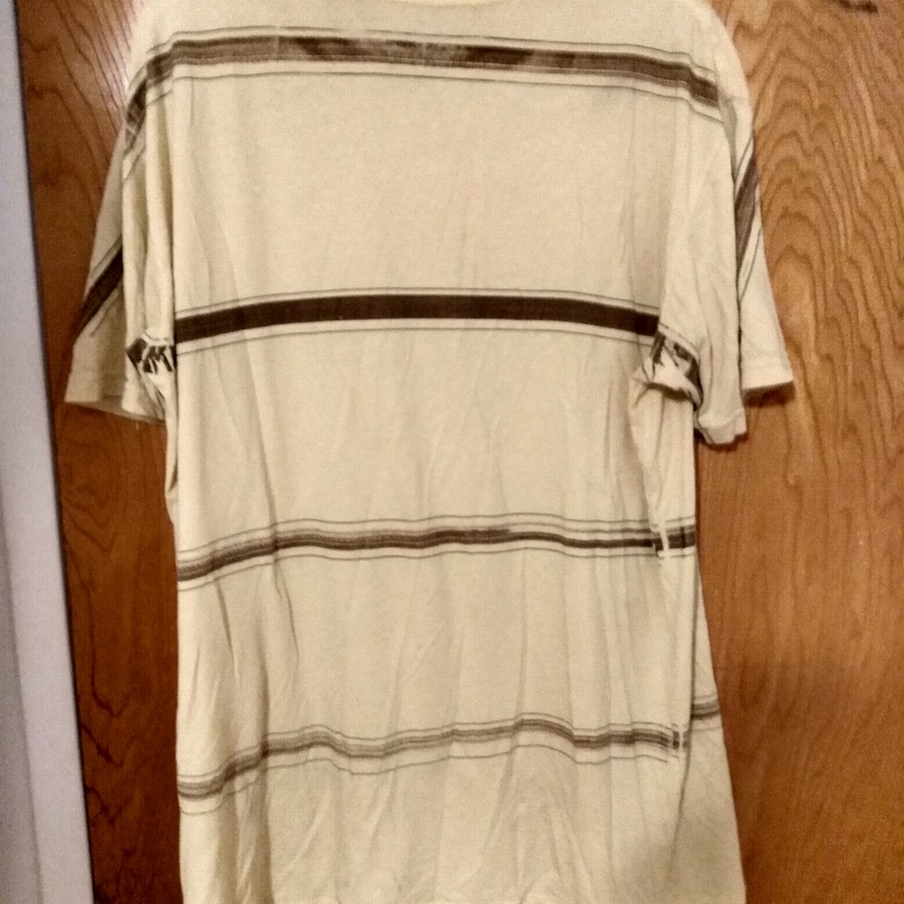 Quicksilver - Vintage Yellow With Brown And Green Str… - Gem